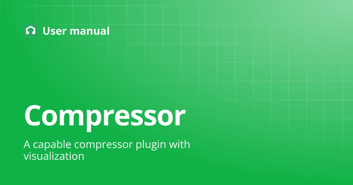 Compressor | User manual